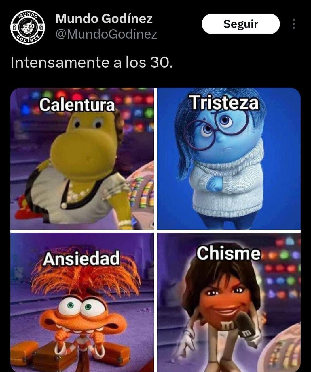 Memes De Tristesa Intensamente Intensamente 2: Memes Sobre La Ansiedad