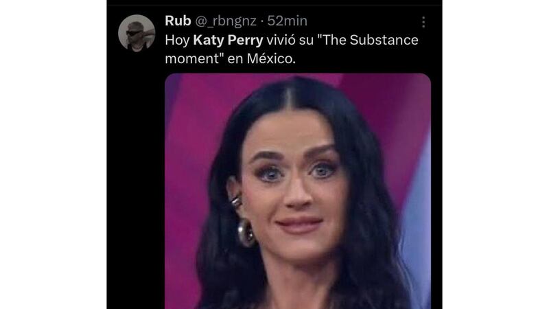 ‘A perfect storm’ de memes de Katy Perry, estos son los de su visita a ...