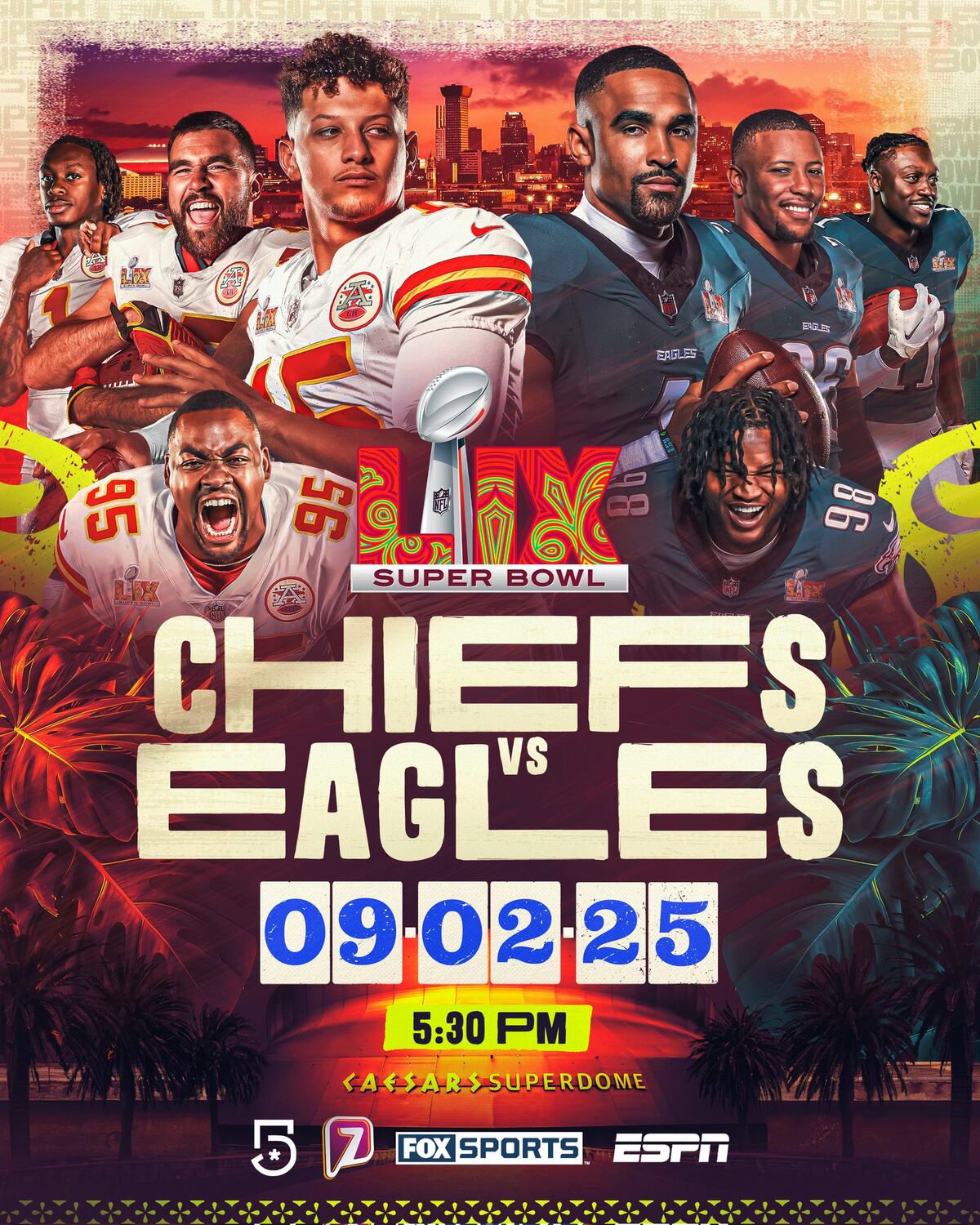 Otras Águilas campeonas: Eagles frustra tricampeonato de Chiefs y gana ...