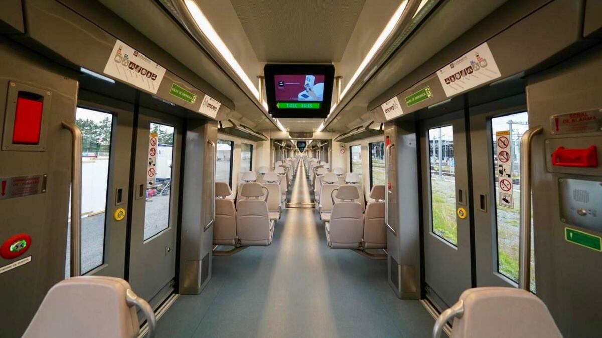 ‘Ni Dinamarca...’ Así luce el interior del Tren Interurbano México ...