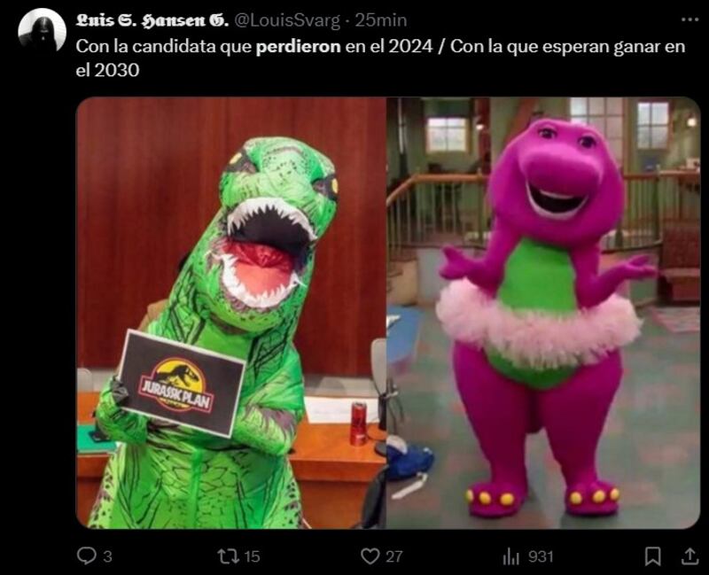 Perdieron en la Elección Presidencial 2024, pero ganaron en los memes ...