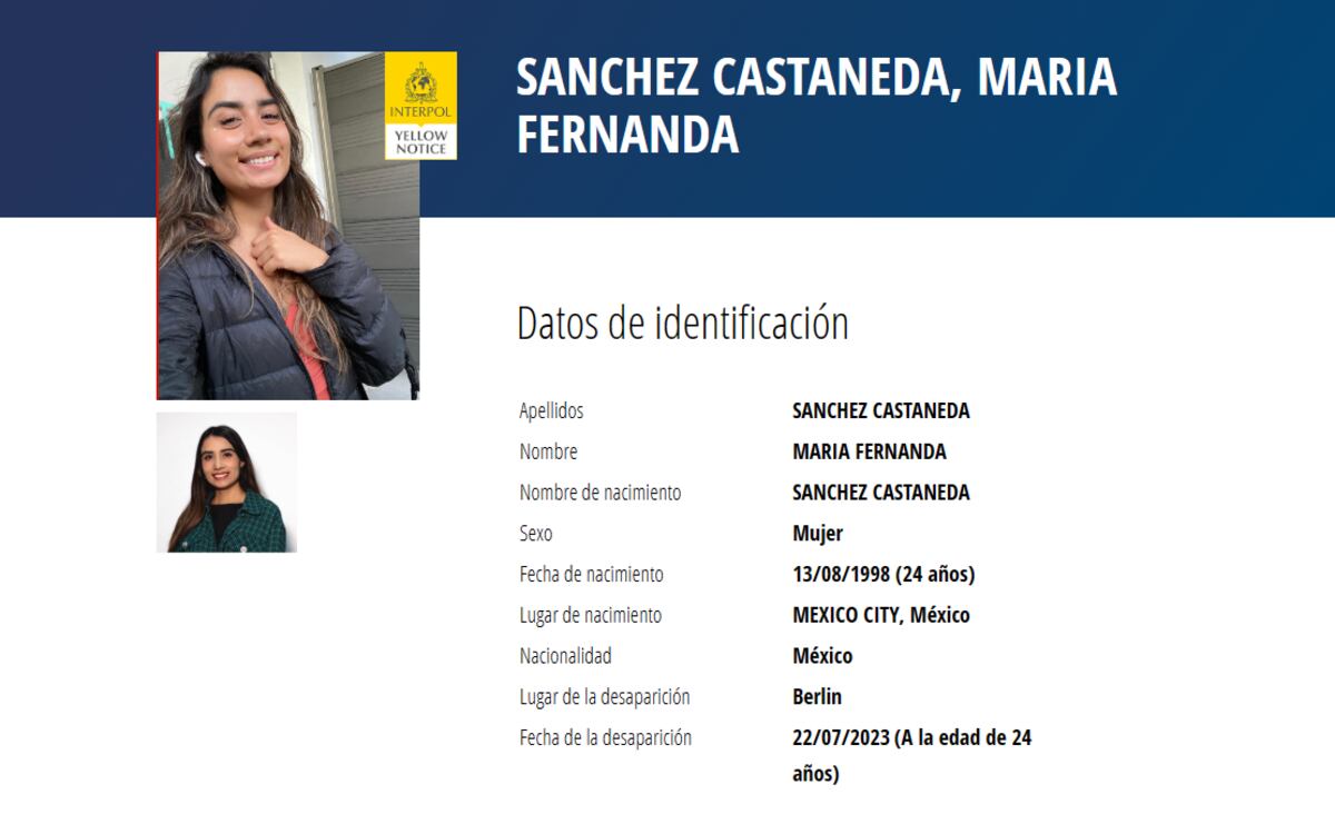 Caso María Fernanda Sánchez: ¿Cómo ocurrió la desaparición de la joven ...