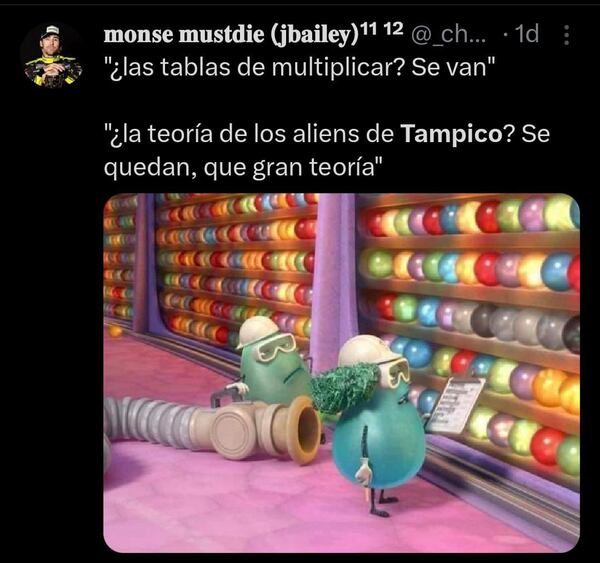 ¿Llegaron bailando el cha-cha-cha?: Los mejores memes de ‘aliens’ en ...