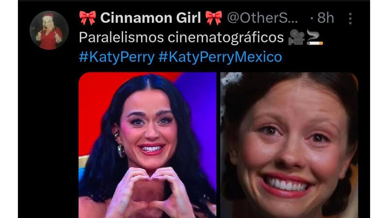 ‘A perfect storm’ de memes de Katy Perry, estos son los de su visita a ...
