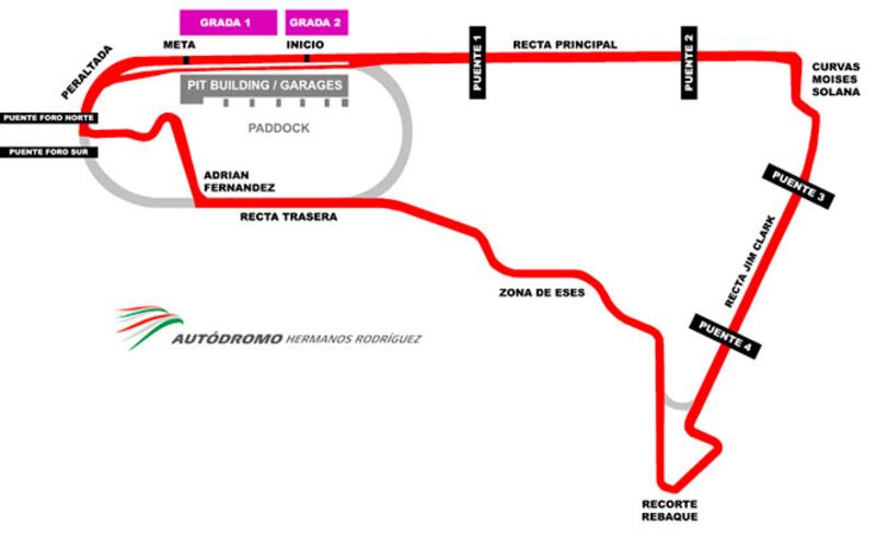 GP de México: ¿Cuál es el mejor lugar para ver la F1 en el Autódromo ...