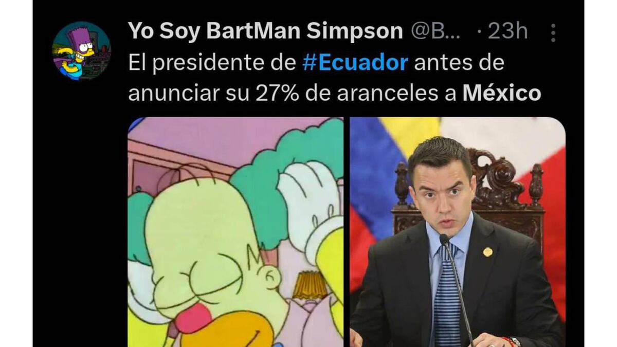 Les cobraron hasta la risa: México responde a los aranceles de Ecuador ...