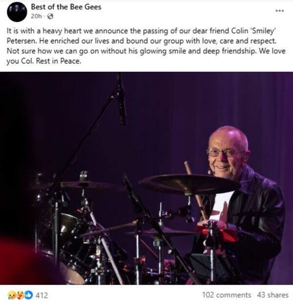 Muere Colin ‘Smiley’ Petersen: ¿Qué le pasó al baterista original de ...