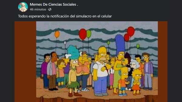 Memes del Simulacro Nacional 2024 y alerta sísmica 19 de septiembre ...